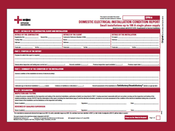 Testing and Commissioning Report Template