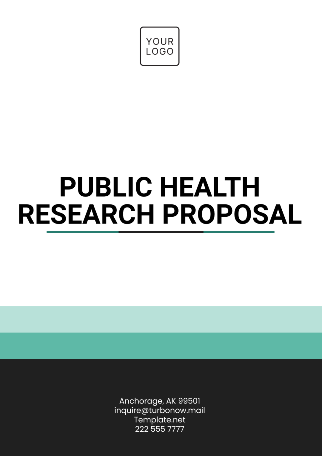 Public Health Research Proposal Template